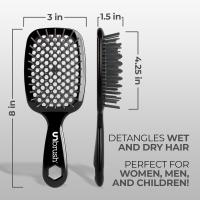 China Vented FHI Heat UNbrush Detangling Hair Brush DuoFlex Cherry Blossom Pink OEM for sale