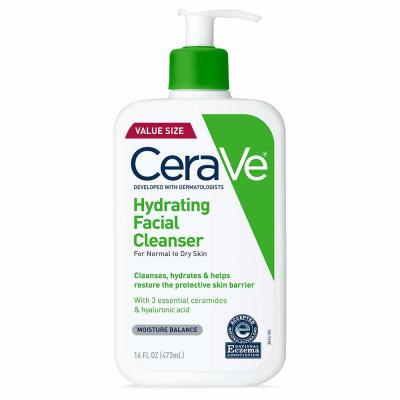 China OEM Moisturizing Hydrating Facial Cleanser Face Wash For Dry Sensitive Skin for sale