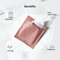 China Bio Collagen Real Deep Hydrating Overnight Facial Treatment Mask Sheet Pore Minimizing for sale