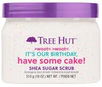 China Unscented Treehut Organic Exfoliating Body Scrub Exfoliator Shea Sugar Scrub Birthday Cake for sale
