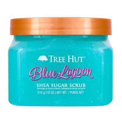 China Natural Blue Lagoon Shea Hyperpigmentation Body Scrub Exfoliator Tree Hut for sale