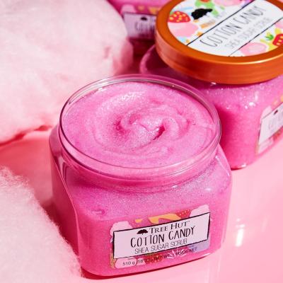 China Tree Hut Cotton Candy Shea Sugar Exfoliate Smoothing Body Scrub 510g for sale