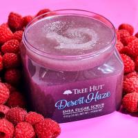 China Exfoliating Desert Haze Tree Hut Scrub Shea Sugar Shea Butter Body Scrub for sale