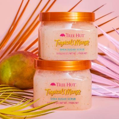 China Body Tropical Mango 18oz Sugar Exfoliating Scrub Ultra Hydrating For Skin Brightening for sale
