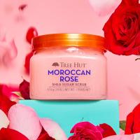 China Tree Hut Moroccan Rose Shea Sugar Scrub Exfoliating Full Body Nourishing Essential Body Care for sale