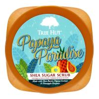 China Papaya Paradise Shea Sugar Exfoliating Body Scrub For Brightening Body 18 Oz for sale