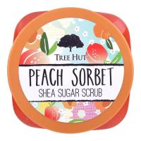China Shea Sugar Tree Hut Peach Sorbet Scrub Smoothing Moisturizing Body for sale