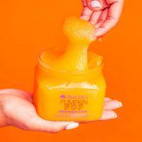 China Fragrance Free Pumpkin Pop Shea Sugar Exfoliating Sugar Body Scrub Hydrating for sale