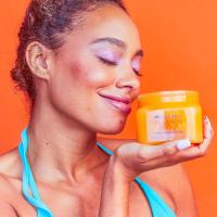 China Fragrance Free Pumpkin Pop Shea Sugar Exfoliating Sugar Body Scrub Hydrating for sale