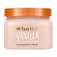 China 18oz Tree Hut Vanilla Shea Sugar Exfoliating Shea Butter Body Scrub Hydrating for sale