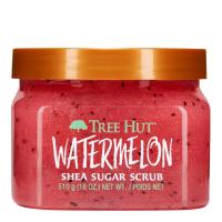 China Dry Skin Watermelon Shea Sugar Scrub Natural Body Exfoliator 510g for sale