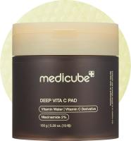 China Breakout-Prone Skin Exfoliating Toner Pads Medicube Red Succinic Acid Panthenol Facial Peeling Pads with Niacinamide AHA BHA for sale