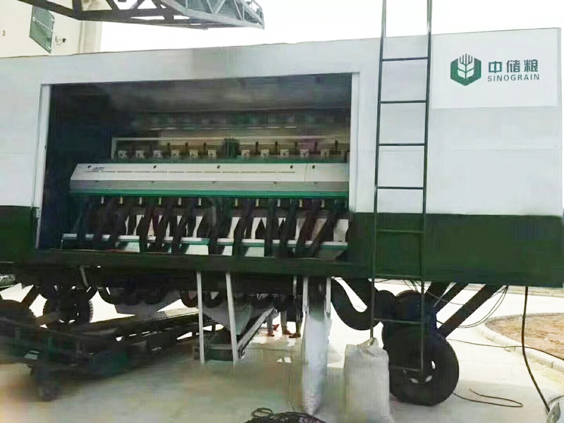 optical sorter for wheat