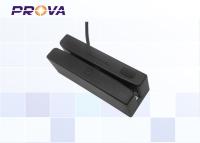 China Low Power Consumption MSR Magnetic Card Reader With USB / RS232 Interface for sale