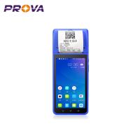 China Smart Android Handheld Pos , Android Handheld Device With Printer for sale