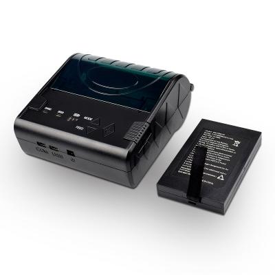China 80mm Compact Portable Wireless Printers Bluetooth / USB / RS232 Interface for sale