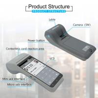 China 2G / 3G / 4G / Wifi Handheld Terminal Android 5.1 With 5.5 Inch Display for sale