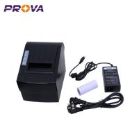 China 80mm Desktop Thermal Label Printer Easy For Paper Installation CE / ROHS Approval for sale