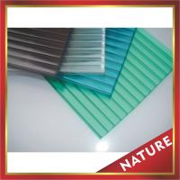China twin-wall PC sheet,hollow pc sheeting,pc hollow sheeting,multil wall pc sheet,cell pc panel-nice greenhouse cover! for sale