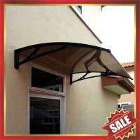 China excellent waterproofing anti-uv sunshade sun rain cover sunvisor shelter awning canopy canopies with cast aluminum frame for sale