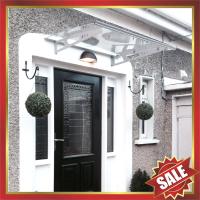 China Polycarbonate canopy/awning with aluminium alloy bracket for sale