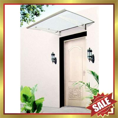 China Polycarbonate canopy/awning with aluminium alloy bracket for sale