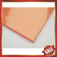 China orange Polycarbonate Sheet for sale