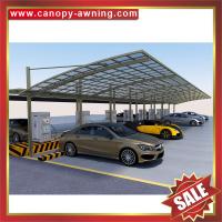 China excellent outdoor park cars shelter canopy awning carport with polycarbonate sheet aluminum framework for sale