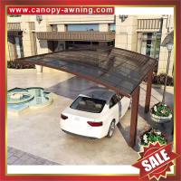 China backyard outdoor polycarbonate pc aluminium park car shelter canopy awning carport for sale for sale
