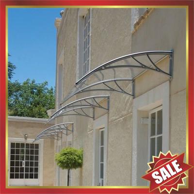 China DIY polycarbonate PC canopy canopies awning rain sun shelter cover for house door window for sale