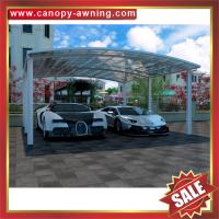 China outdoor backyard aluminium polycarbonate parking carport garage car shelter canopy awning for sale for sale