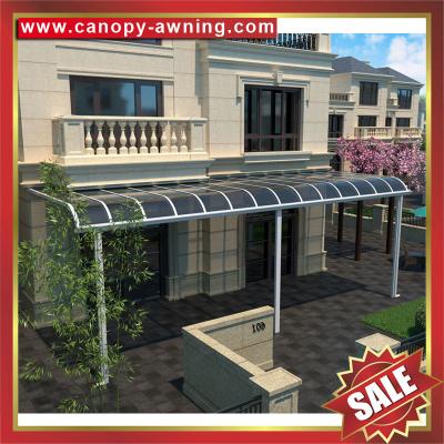 China house backyard patio terrace balcony aluminum polycarbonate awning canopy canopies cover shelter for sale for sale