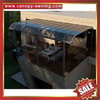 China USA hot selling outdoor backyard patio terrace balcony polycarbonate awning canopy shelter for sale for sale