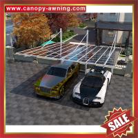 China excellent outdoor back yard cantilever polycarbonate aluminum park cars shelter canopy awning carport for sale for sale