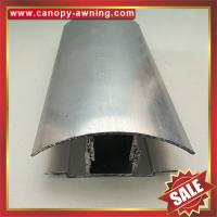 China Popular aluminum Buckle Snap Connector profile for pc hollow polycarbonate sheet for sale for sale