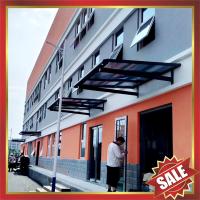 China excellent waterproofing patio gazebo balcony corridor porch window door aluminium polycarbonate awning canopy shelter for sale