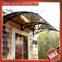 China excellent outdoor house villa door window sun rain pc polycarbonate DIY awning canopy canopies shelter cover shield for sale