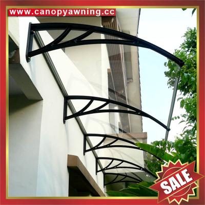 China excellent waterproofing home house window door rain sun diy pc polycarbonate awning canopy canopies shelter cover kits for sale