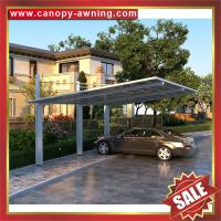 China China cantilevered design hauling alu aluminum polycarbonate pc carport parking car shed canopy shelter cover awning for sale