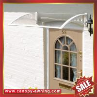 China China outdoor house window door porch polycarbonate diy pc awning canopy canopies cover shelter sunvisor kits supplier for sale