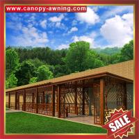 China public outdoor garden park rest wood style aluminium aluminum metal grape trellis Pergola vine grids sunshade shelter for sale