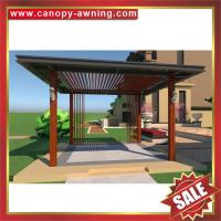 China super durable beautiful prefabricated Public garden park hotel Aluminium metal gazebo pavilion canopy sunshade shelter for sale