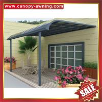 China oudoor roma patio gazebo balcony corridor window door aluminium aluminum alloy polycarbonate pc awning canopy shelter for sale