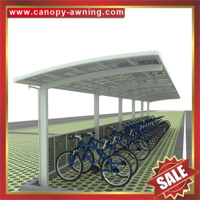 China outdoor aluminum alu polycarbonate pc carport park car shed bike bicycle motorcycle shelter canopy cover awning for sale for sale