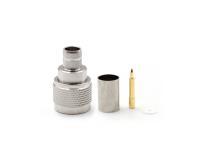 China N Male Connector for LMR400RG213 cable Crimp for sale