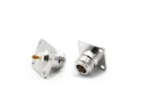 China N female Connector Flange Mounting for sale