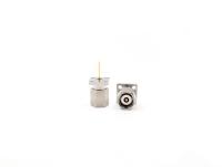 China RF Connector 2.4mm Male Flange Mount for sale