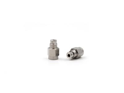 China Milimeter wave connector stainless Steel 3.5mm Male for .086RG405 Cable for sale