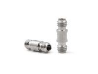 China 1.0mm female to 1.0 female stainless steel RF Coaxial Adaptor for sale