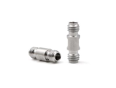 China 1.0mm female to 1.0 female stainless steel RF Coaxial Adaptor for sale